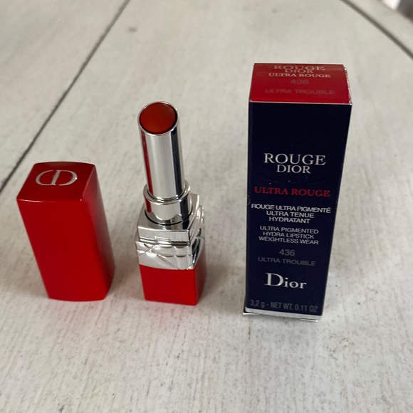 Dior | Makeup | Christian Dior Ultra Rouge Lipstick 436 New | Poshmark